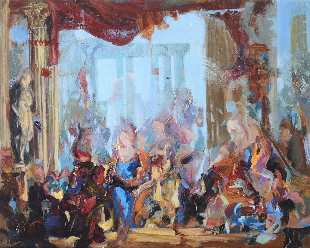 Dairo Vargas Art Gallery - Contemporary abstract painting.